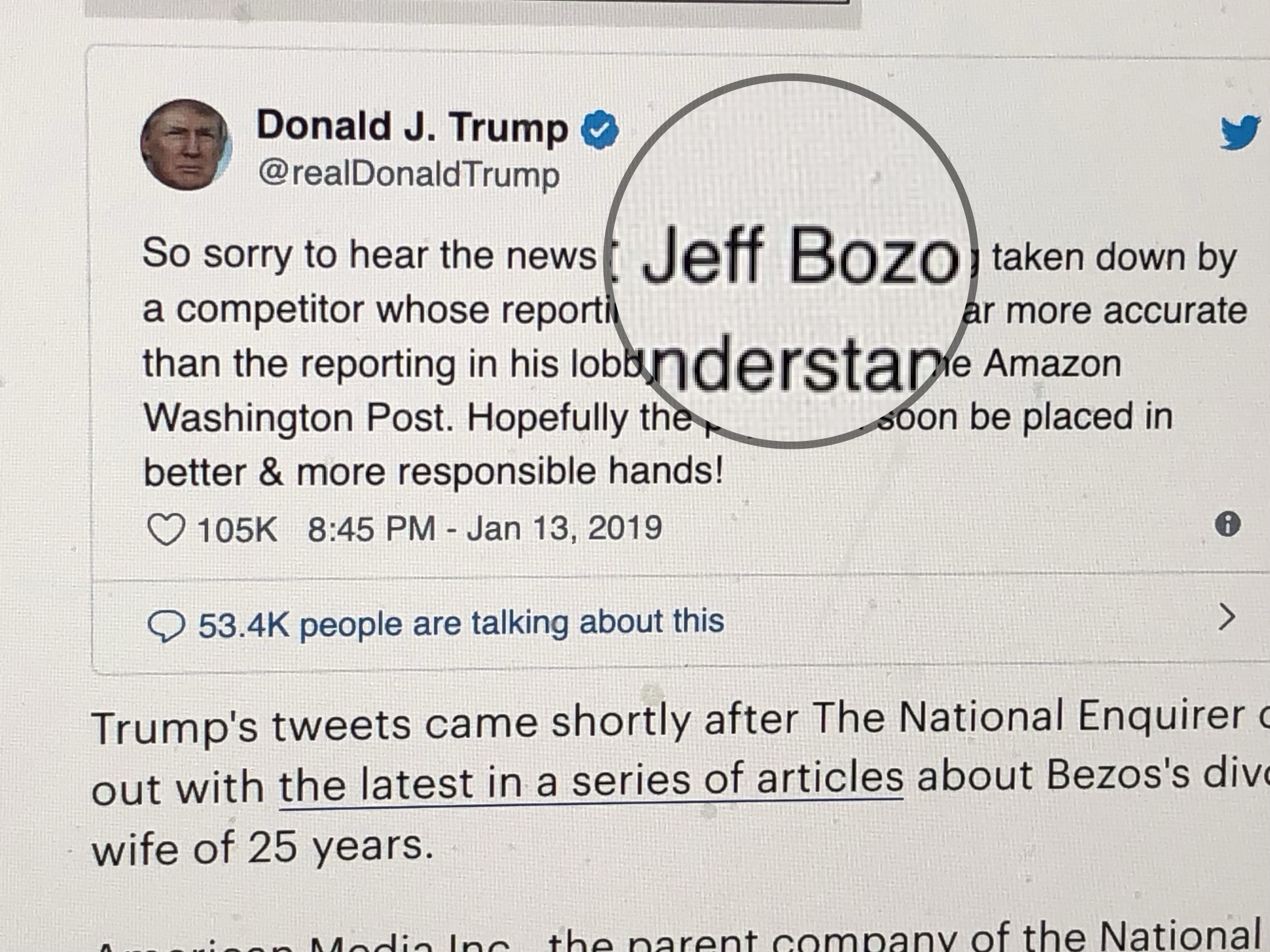 Jeff Bezos – in the midst of a midlife crisis? – A Mothers Chronicle